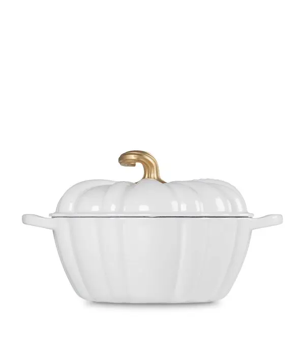 LE CREUSET Cast Iron Pumpkin Casserole Dish