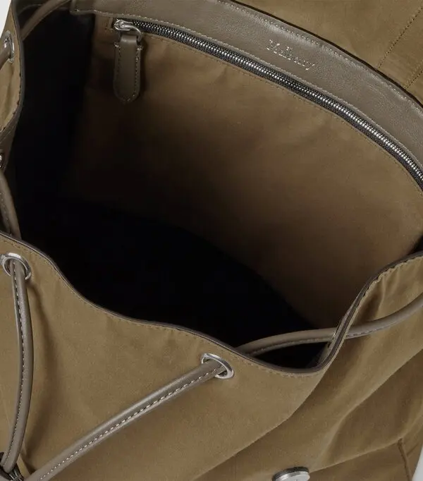 Mulberry Waxed Cotton Heritage Backpack