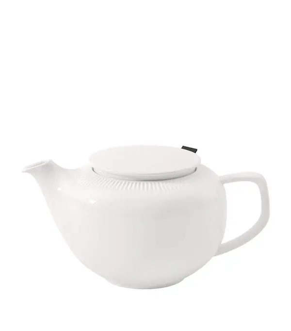 VILLEROY & BOCH Porcelain Afina Teapot With Filter - White