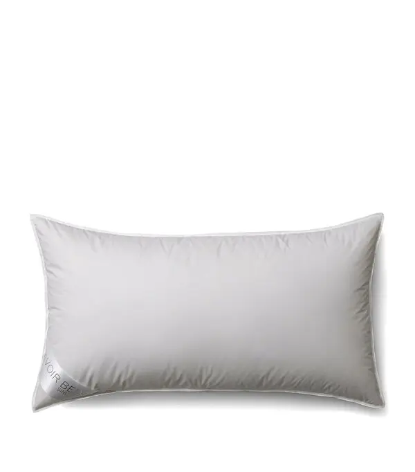 SAVOIR Firm Canadian Goose Down And Feather Pillow - White