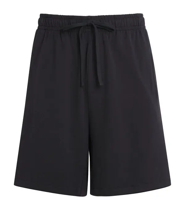 SKIMS Jersey Lounge Relaxed Shorts - Black