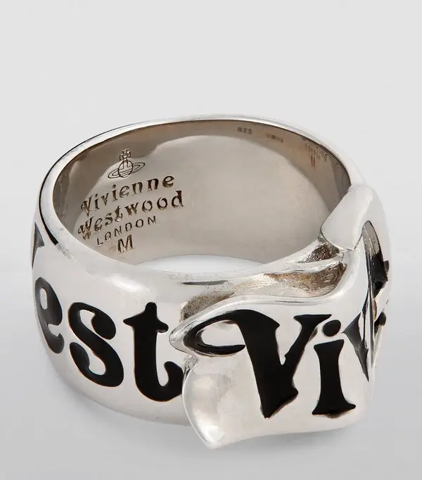 VIVIENNE WESTWOOD Belt Ring With Enamel