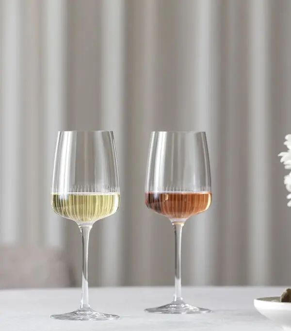 VILLEROY & BOCH Crystal Afina White Wine Glasses - Clear