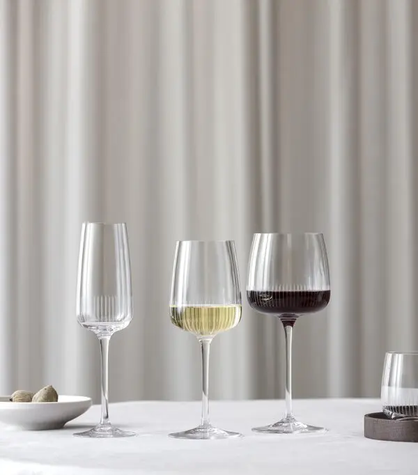 VILLEROY & BOCH Crystal Afina White Wine Glasses - Clear