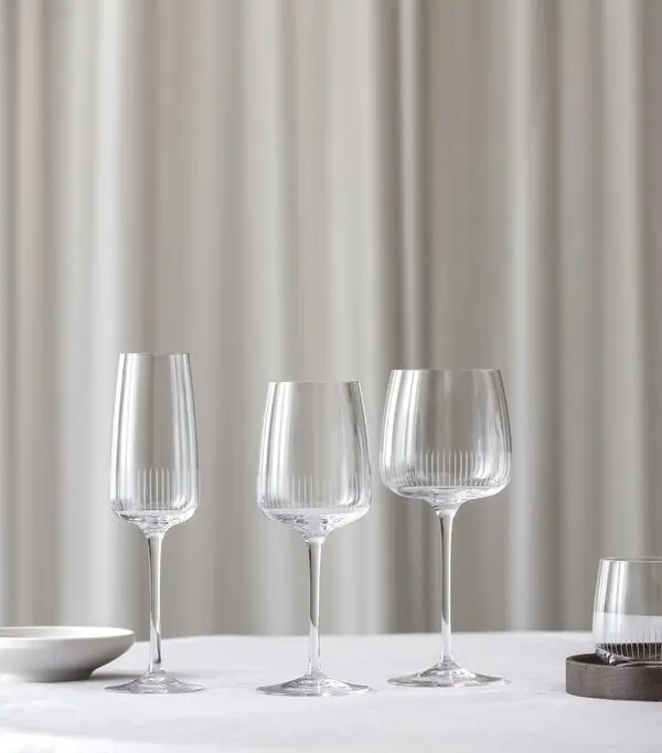 VILLEROY & BOCH Crystal Afina White Wine Glasses - Clear