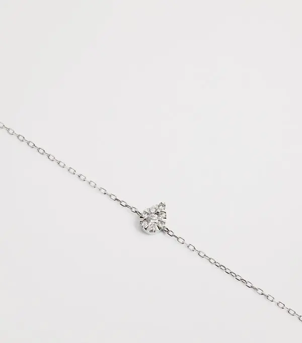 PERSEE Gold And Diamond Floating Bracelet