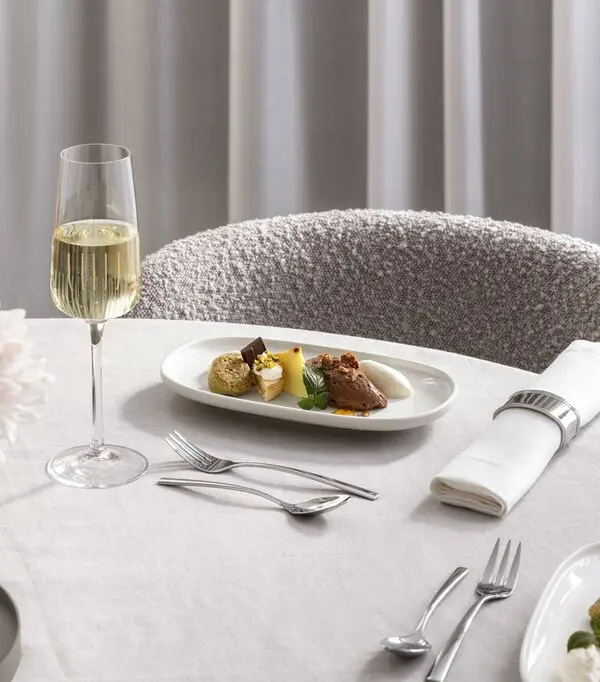 VILLEROY & BOCH Crystal Afina Champagne Glasses