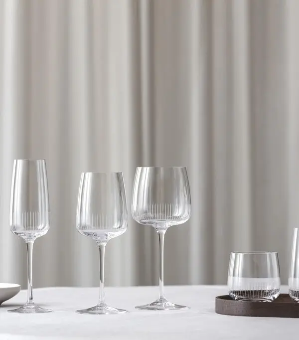 VILLEROY & BOCH Crystal Afina Champagne Glasses