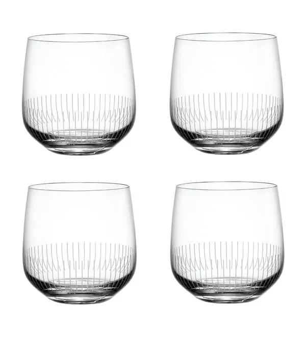 VILLEROY & BOCH Set Of 4 Crystal Afina Water Glasses - Clear