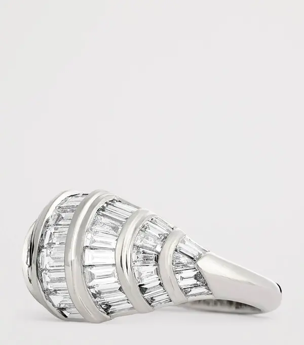 ANITA KO Gold And Diamond Domed Zoe Ring