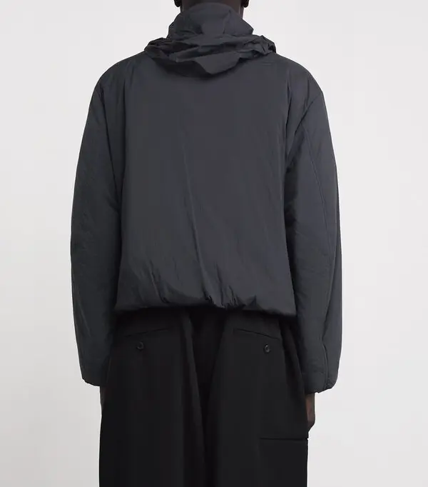 The Row Lucius Down-Padded Jacket - Black | Editorialist