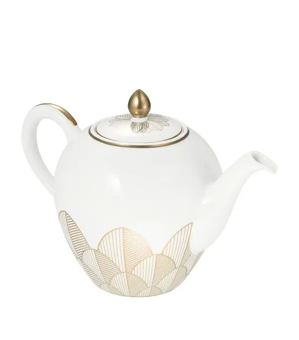 Christofle Porcelain Malmaison Teapot