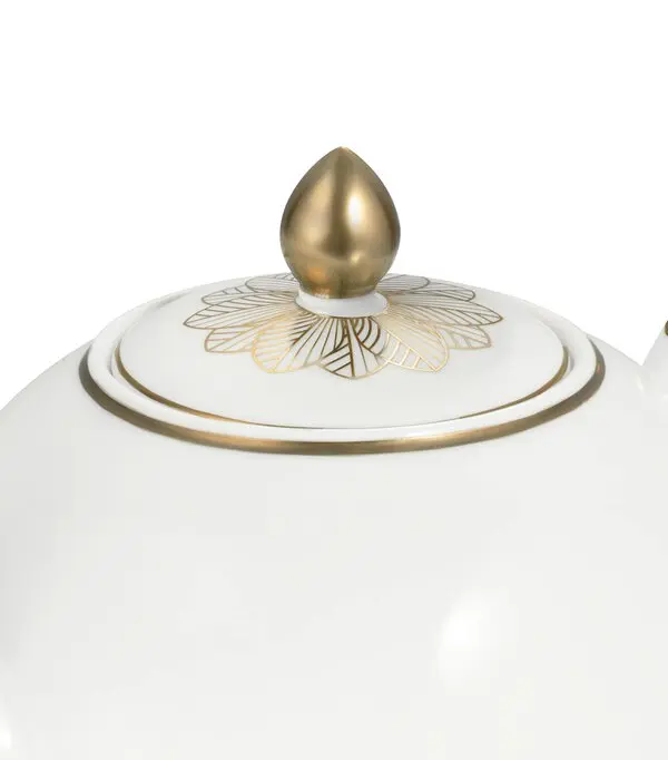 Christofle Porcelain Malmaison Teapot
