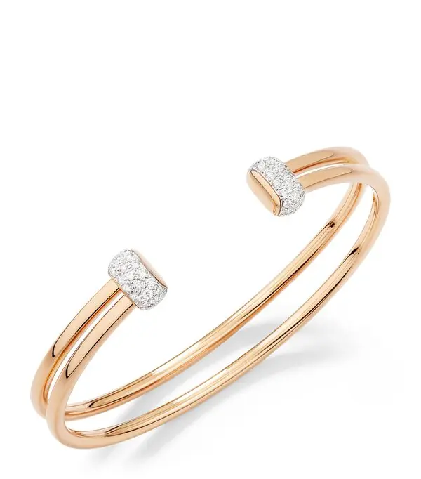 Pomellato Together Diamond Bangle - Rose Gold
