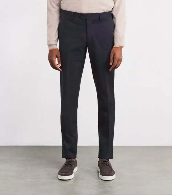 LARDINI Cotton Drop Reg Trousers