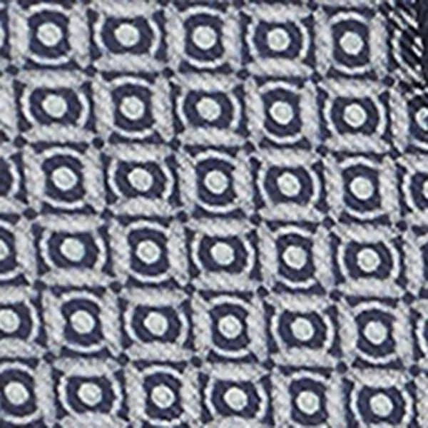 BOSS Silk Patterned Pocket Square - Green
