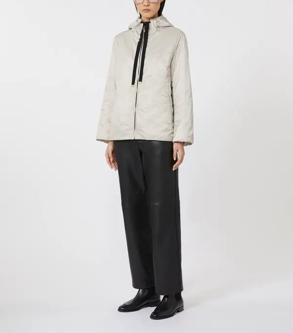 Max Mara Water-repellent Padded Jacket - Beige