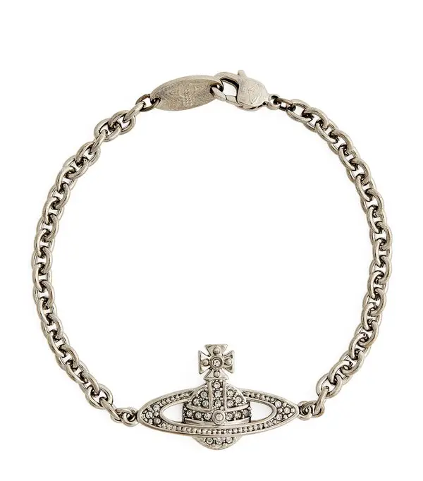 VIVIENNE WESTWOOD Mini Bas Relief Orb Bracelet - Black