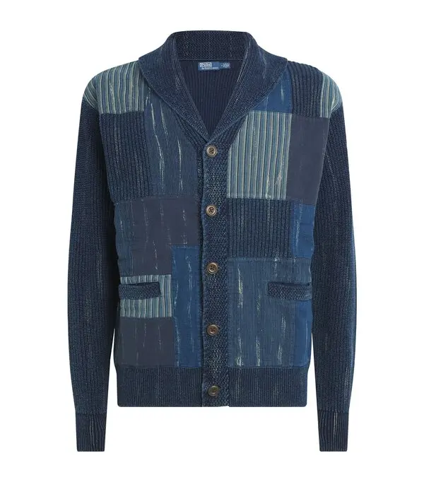 Polo Ralph Lauren Cotton Patchwork Cardigan