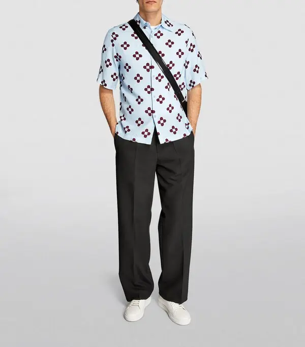 Sandro Oversized Tailored Trousers - Black