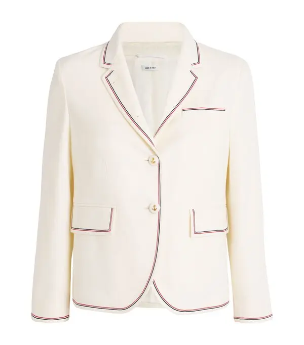 Thom Browne Cashmere Blazer - White