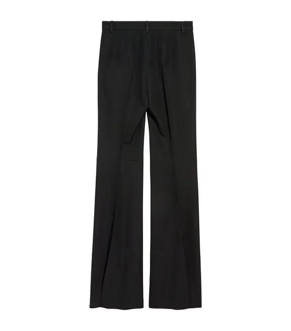 Balenciaga Wool Flared Trousers