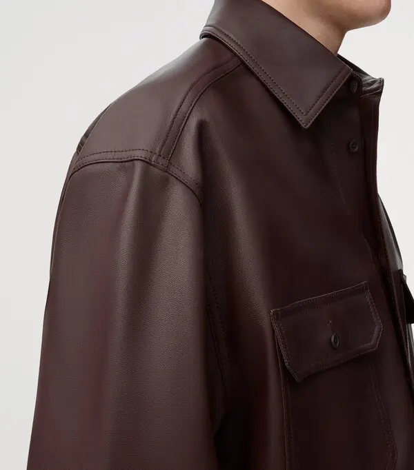 Loewe Leather Overshirt