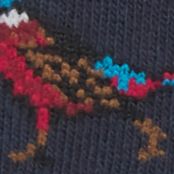 Barbour Pheasant Print Mavin Crew Socks
