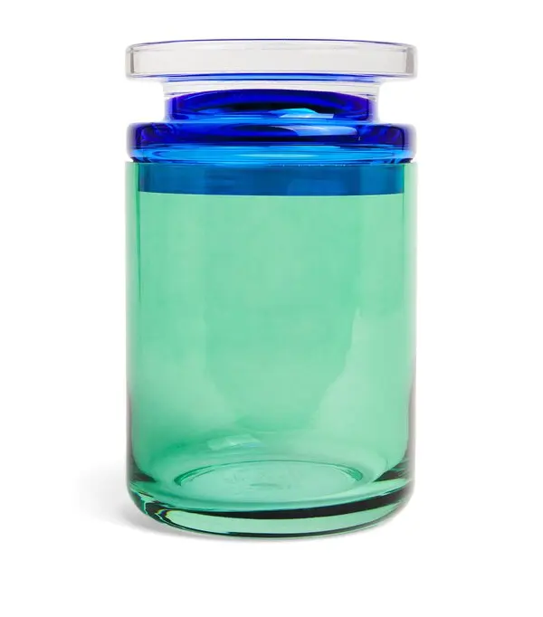 Harrods Large Glass Pot