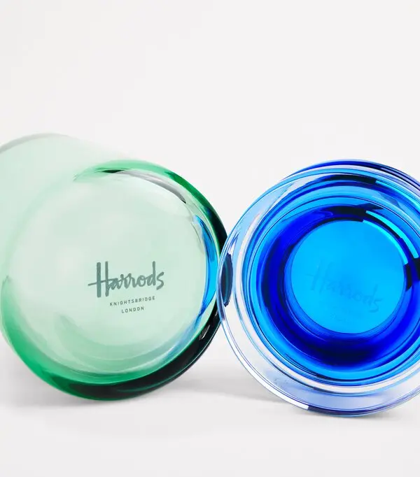 Harrods Large Glass Pot