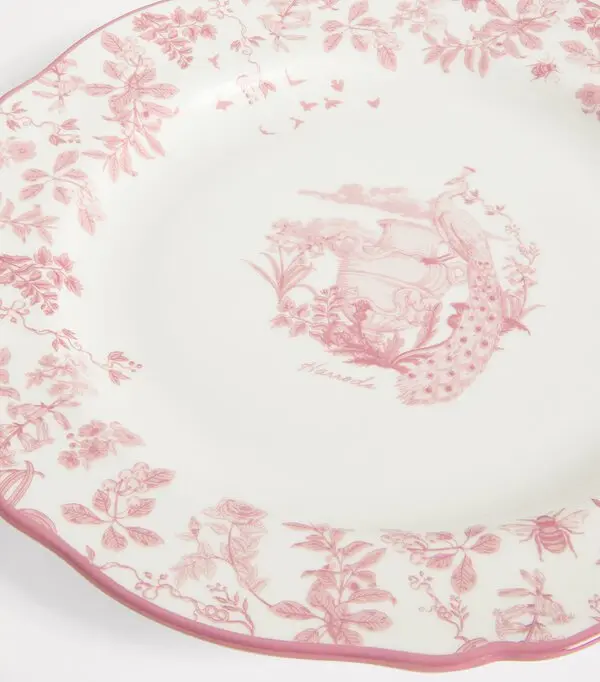 Harrods Fine Bone China Toile Side Plate