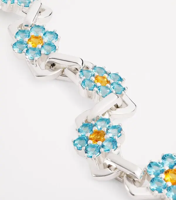 HATTON LABS Sterling Daisy Bracelet