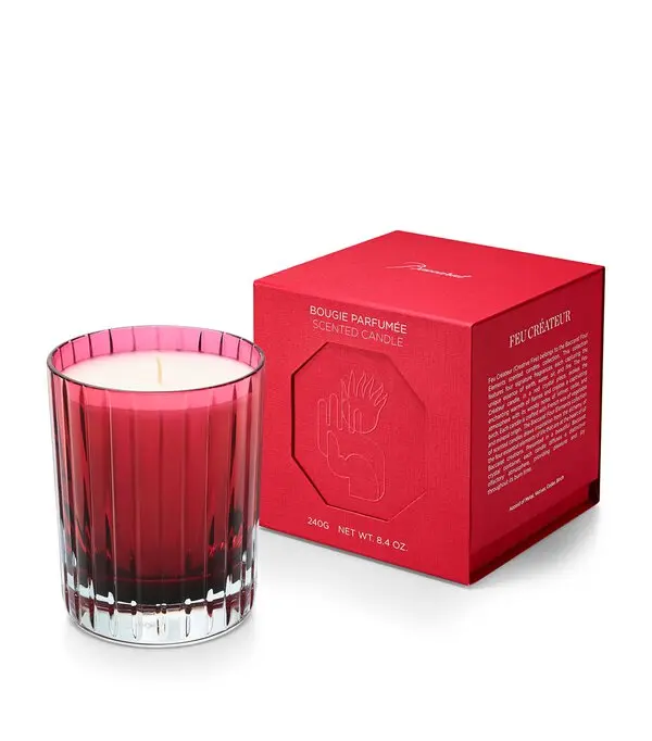 THE MARTHA, BY BACCARAT Four Elements Feu Créateur Candle - Clear