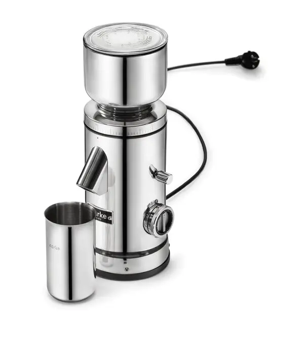 AARKE Stainless Steel Flat Burr Coffee Grinder