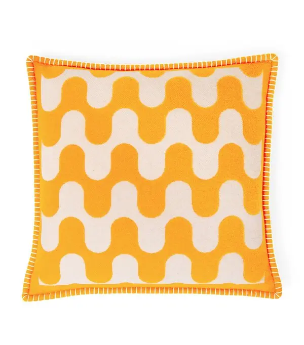 Frette Wool Modernism 003 Cushion - Orange