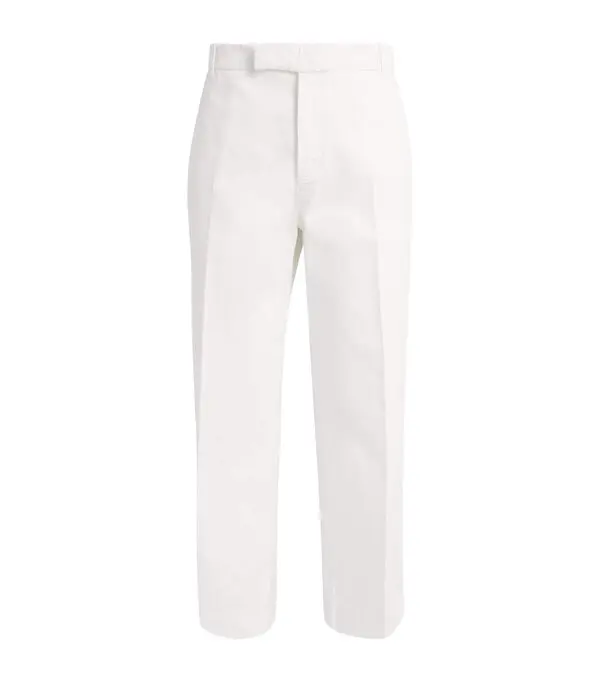 Thom Browne Cotton Twill Utility Trousers