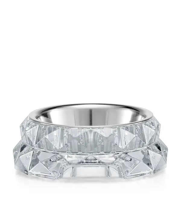 THE MARTHA, BY BACCARAT Crystal Louxor Pet Bowl - Clear