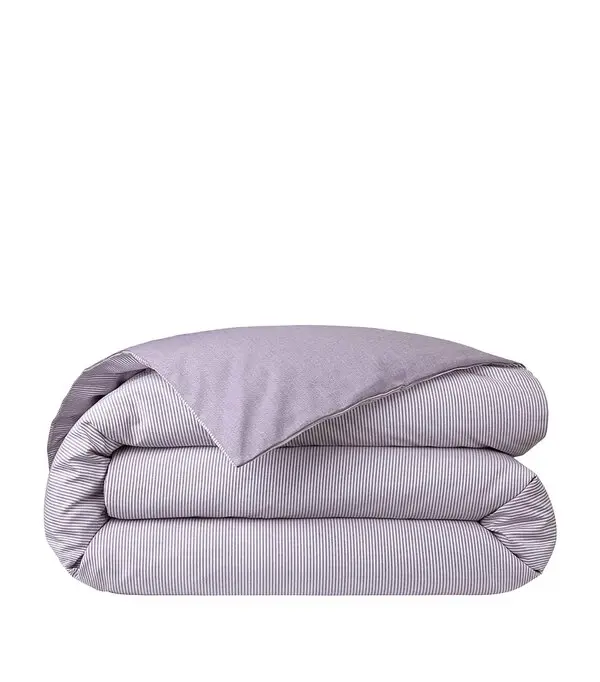 Ralph Lauren Oxford Chalet Duvet Cover - Purple