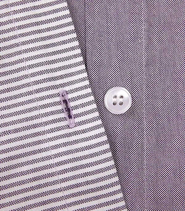 Ralph Lauren Oxford Chalet Duvet Cover - Purple