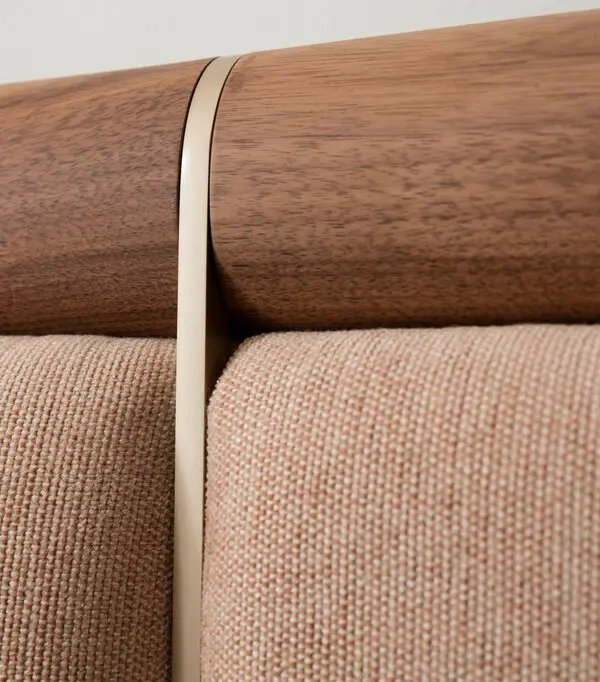 PORADA Walnut Killian Bed