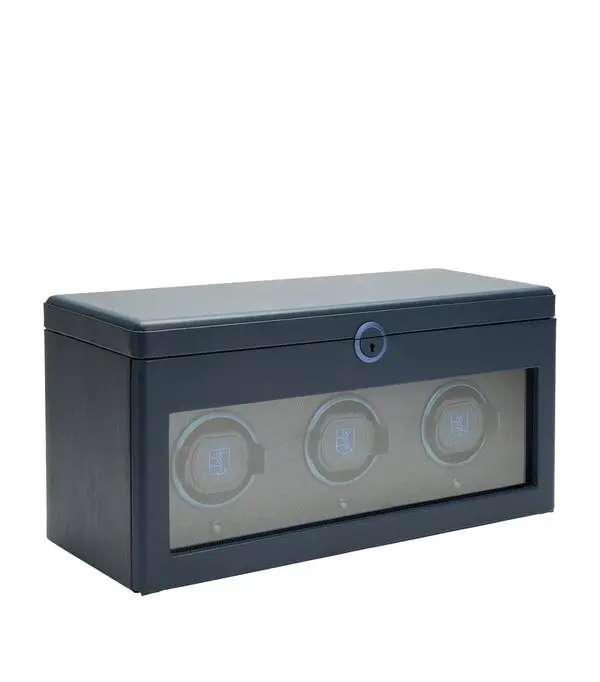 Wolf Earth Triple Watch Winder With Bluetooth App Control