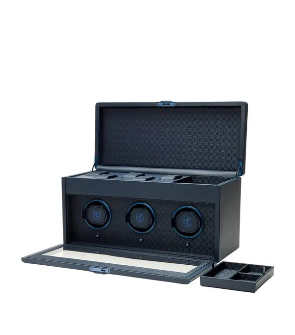 Wolf Earth Triple Watch Winder With Bluetooth App Control
