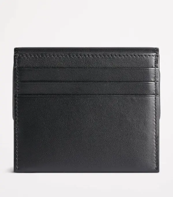 Balenciaga Leather Rodeo Card Holder - Black