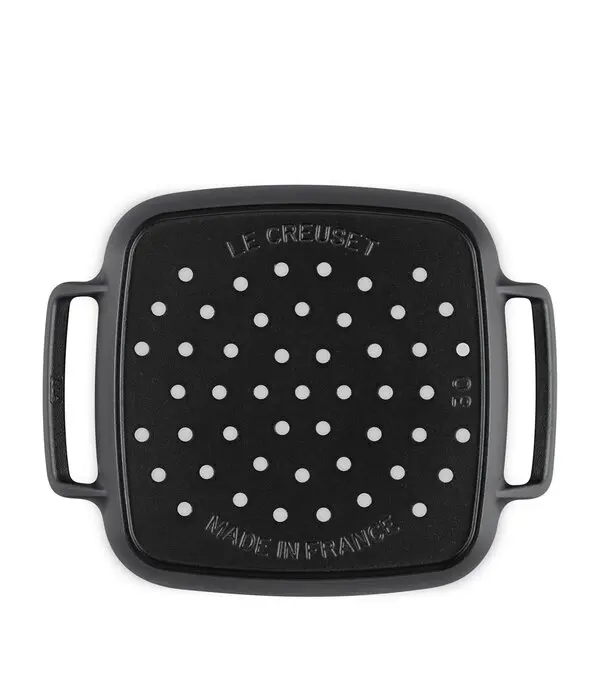 LE CREUSET Cast Iron Outdoor Collection Square Grilling Basket