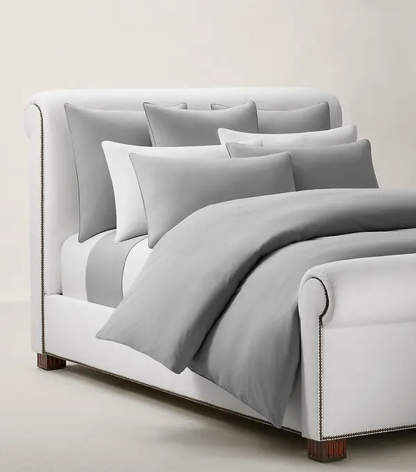 Ralph Lauren Player Fitted Sheet - Grey