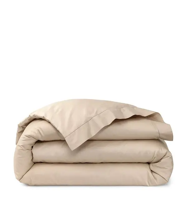 Ralph Lauren Supima Cotton Sateen Langdon Super King Duvet Cover - Neutral