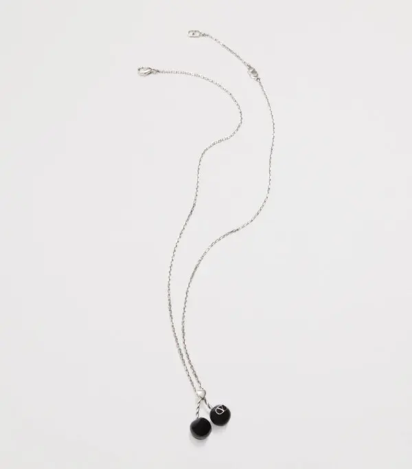 Valentino Garavani Chez Cherry Necklace - Black