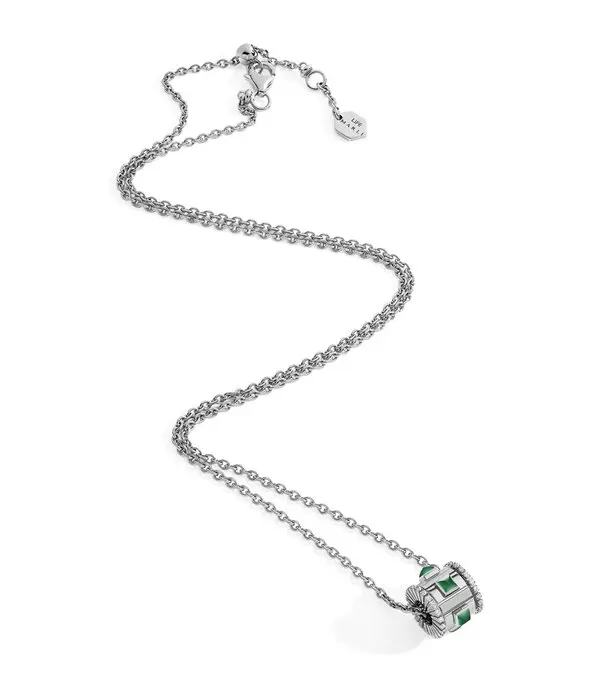 MARLI NEW YORK Life Diamond And Agate Necklace - White