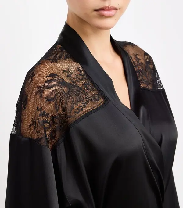 AUBADE Midnight Whisper Kimono - Black