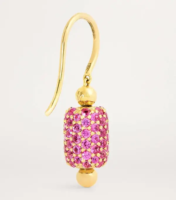 EMILY P. WHEELER Barrel Drop Earrings - Gold